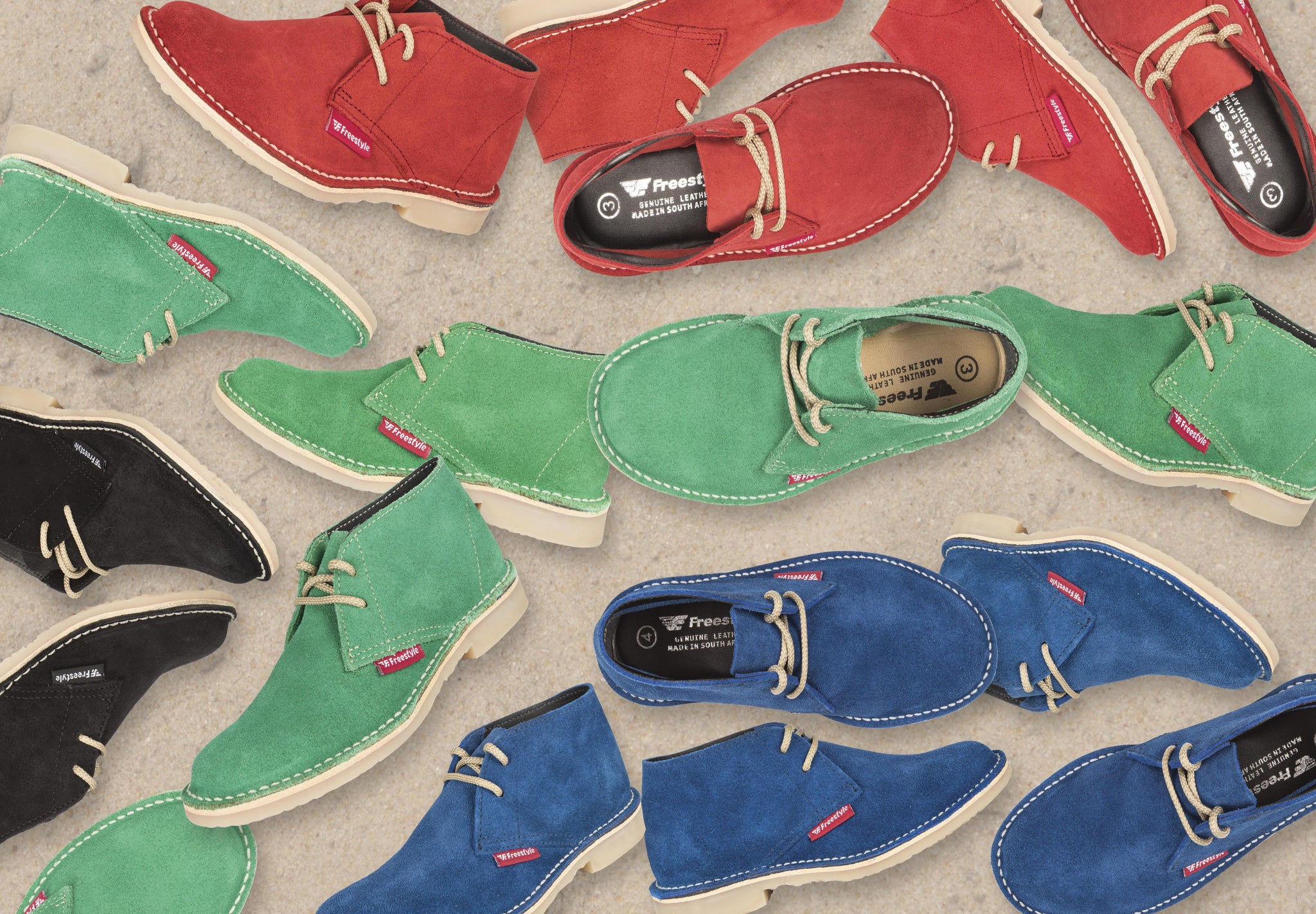 Men's Leather Plakkies - Freestyle SA