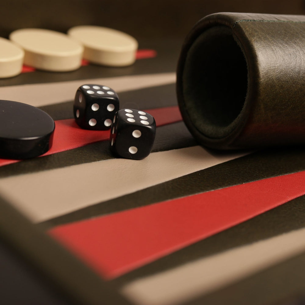Backgammon Premium leather Boxed Board Set - Freestyle SA