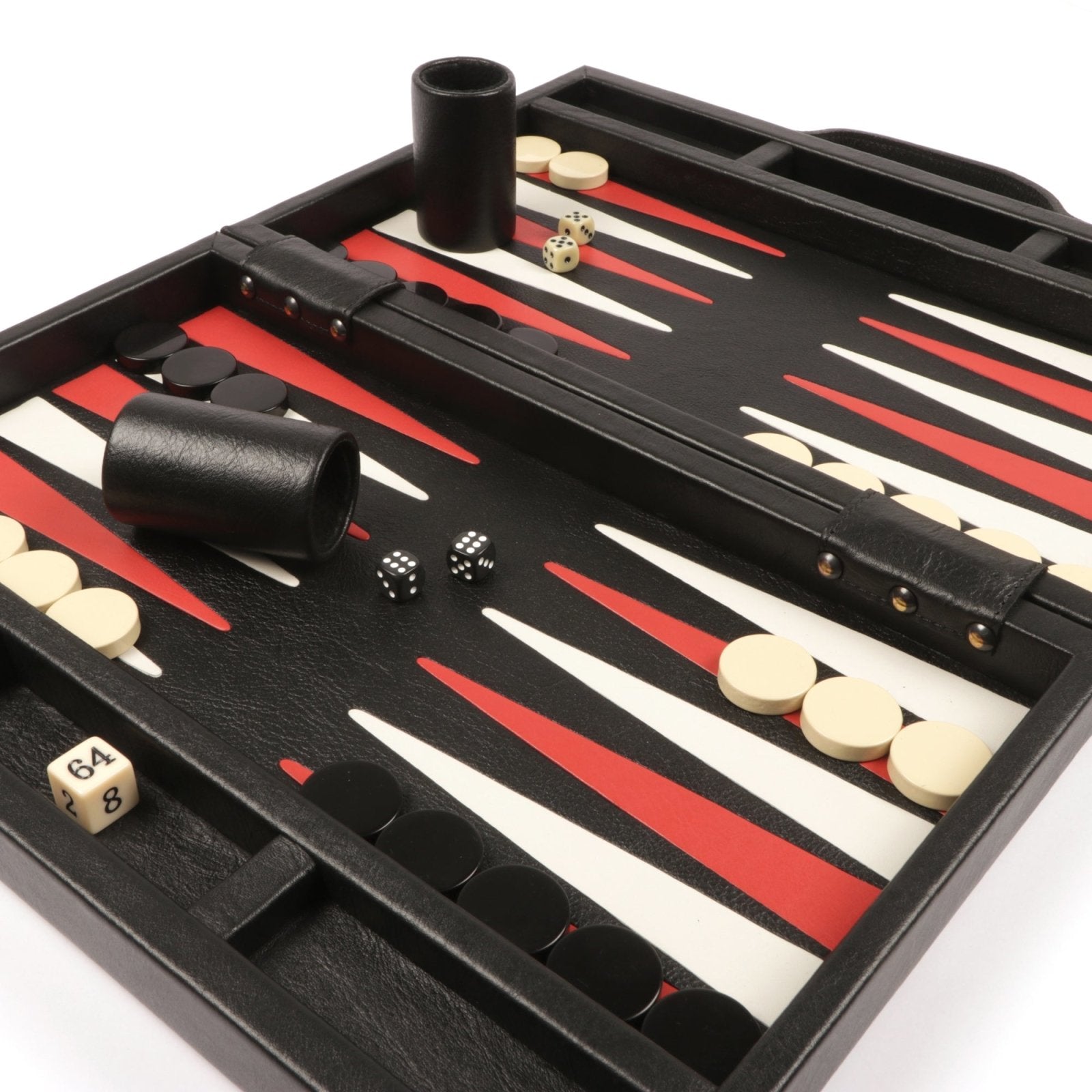 Backgammon Premium leather Boxed Board Set - Freestyle SA