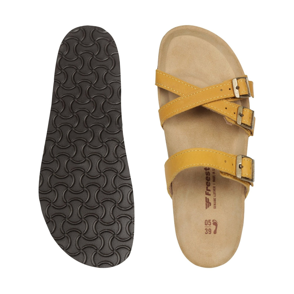 Corkies Anke Anatomical Cork Footbed Premium leather health sandal ...