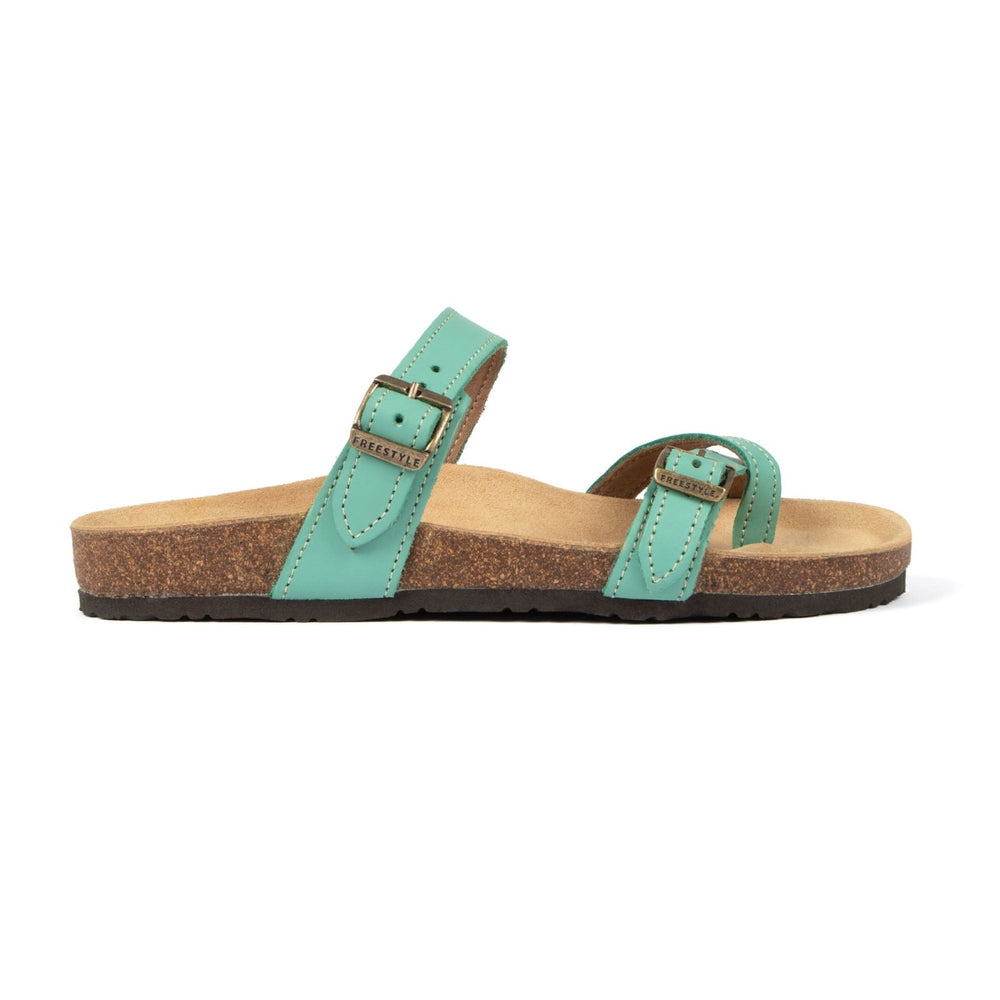 Corkies Isabella Anatomical Cork Footbed Premium leather health sandal ...