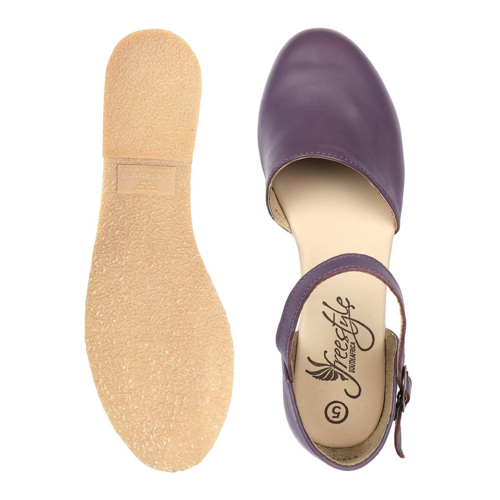 Eloise Soft Leather Handmade Ladies Toecap Shoe
