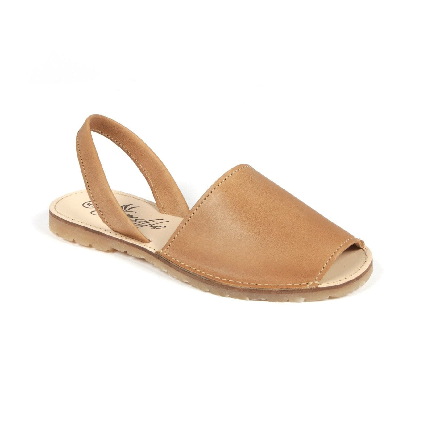 Freestyle Board Walk Premium Leather Handmade Open Back Sandal