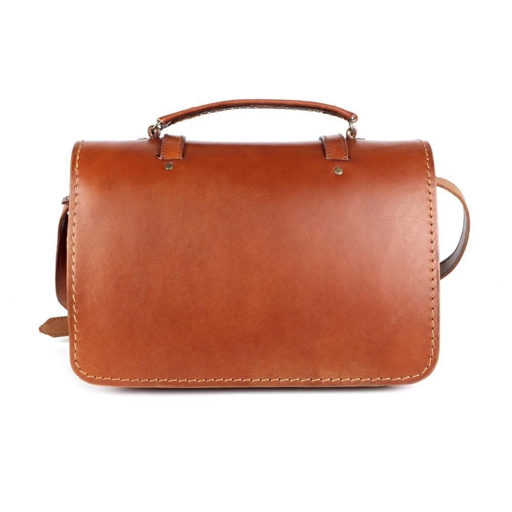 Saddle Bag Hand-Dyed Natural Leather Bag - Freestyle SA